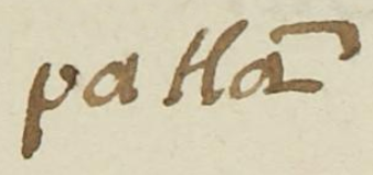 Patlan (MH640r) | Visual Lexicon of Aztec Hieroglyphs