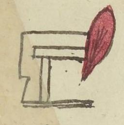 Chamol (MH484v) | Visual Lexicon of Aztec Hieroglyphs