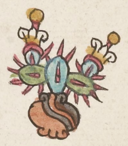 Tenochtitlan (TR37r) | Visual Lexicon of Aztec Hieroglyphs