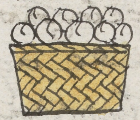 tamalli (Mdz68r) | Visual Lexicon of Aztec Hieroglyphs