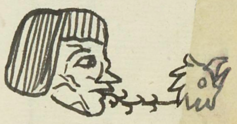 tlamati (MH554r) | Visual Lexicon of Aztec Hieroglyphs